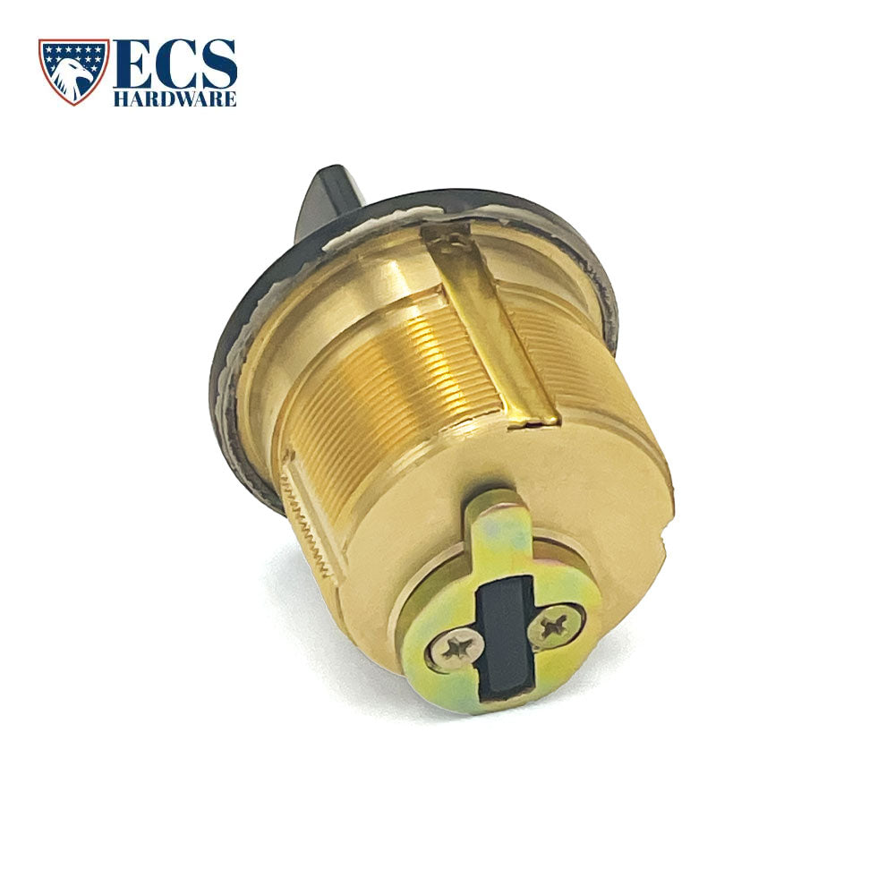 ECS HARDWARE - Durable Premium Thumb Turn Mortise Cylinder - 1" 10B Oi