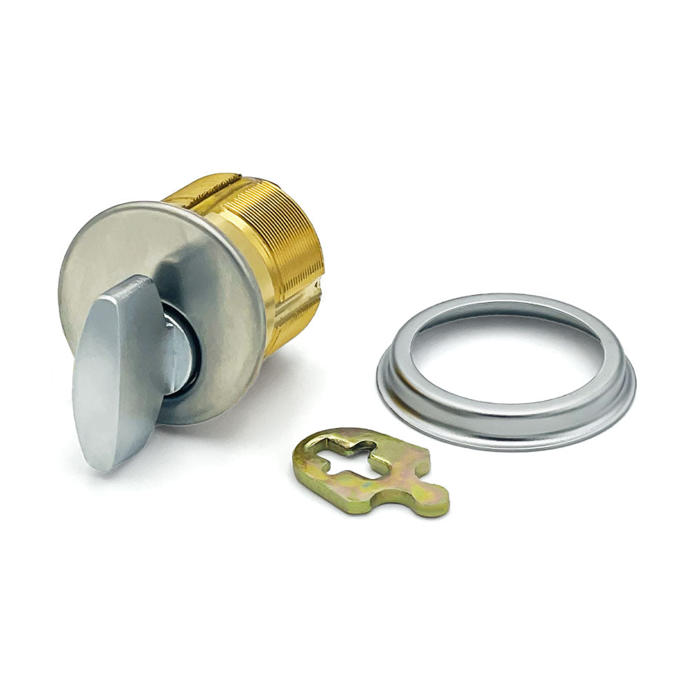 ECS HARDWARE - Durable Premium Thumb Turn Mortise Cylinder - 1-1/8" 26