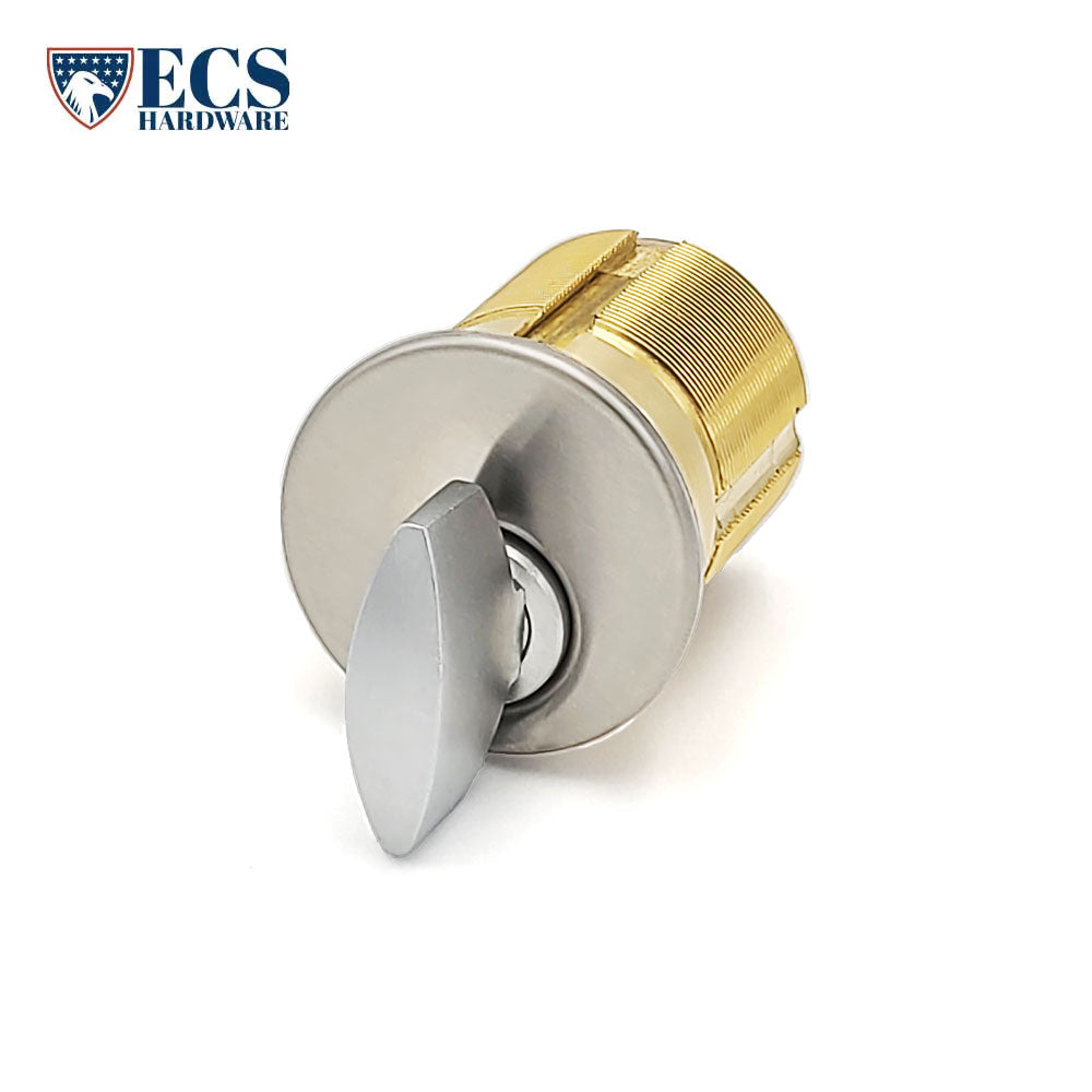ECS HARDWARE - Durable Premium Thumb Turn Mortise Cylinder - 1-1/2â€³