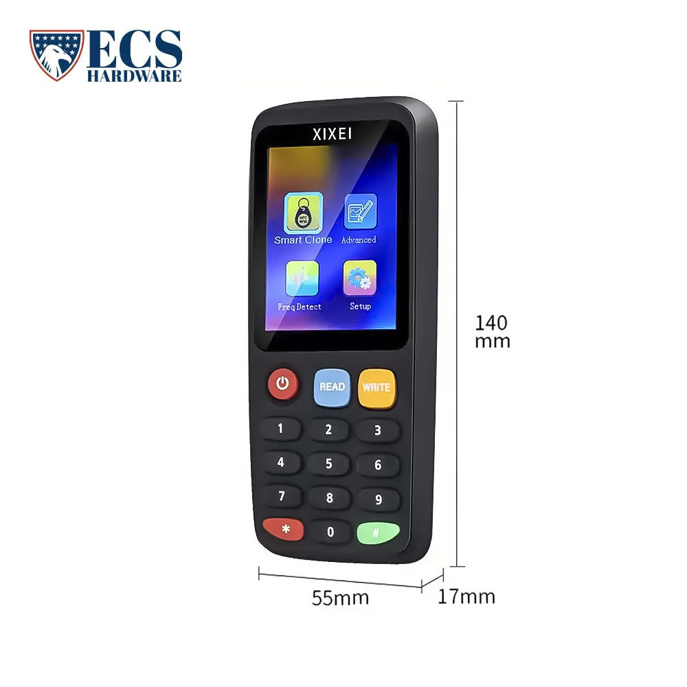 ECS HARDWARE - XIXEI X7 - 125KHz and 13.56MHz RFID Smart Card Replicat