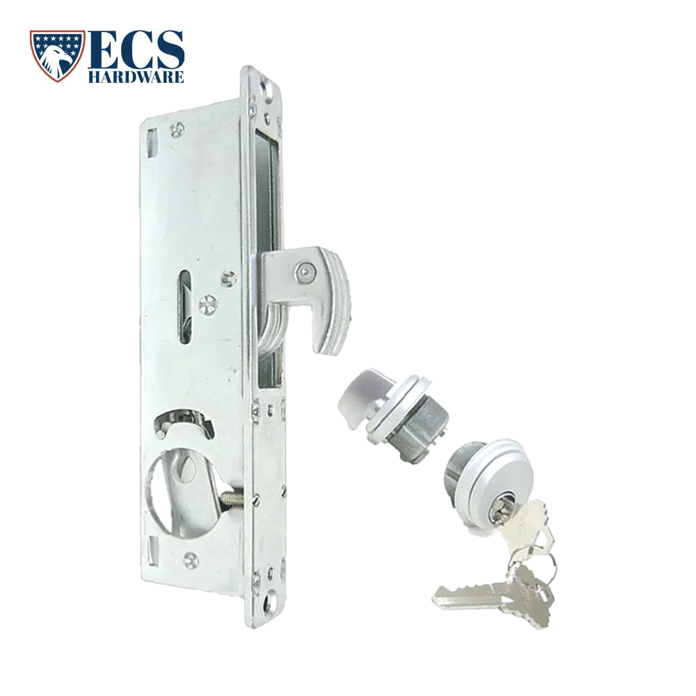 ECS HARDWARE - Zinc Plated Laminated Steel Lock Body 1-1/8" Backset wi