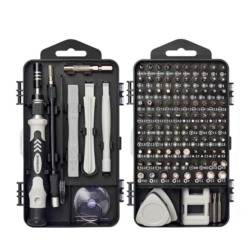 ECS TOOLS - MT-T122 - 122 in 1 Magnetic Screwdriver Set with Flexible ...
