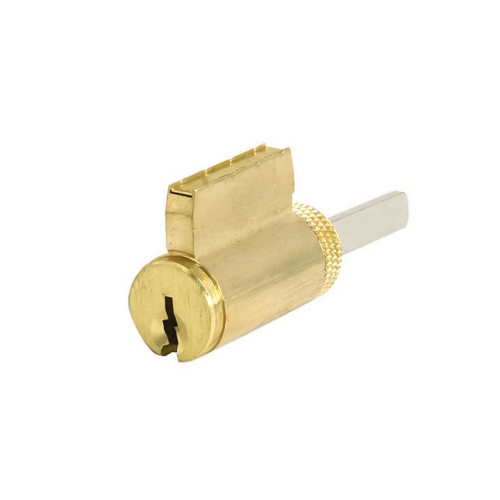 GMS KIK Cylinder w/ Multi-Tailpiece - 5-Pin - US4 - Satin Brass - AW