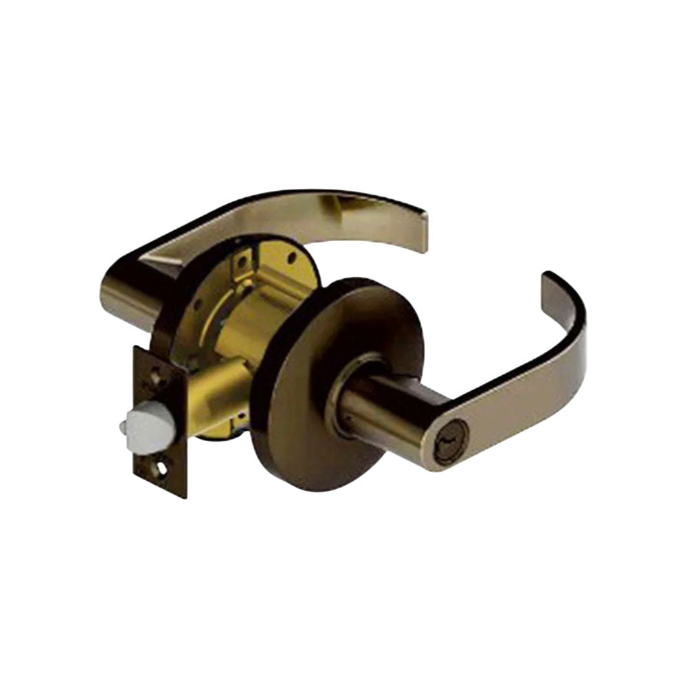 HAGER - 3540 - Privacy Cylindrical Lock - Non-keyed - Non-Handed - Gra ...