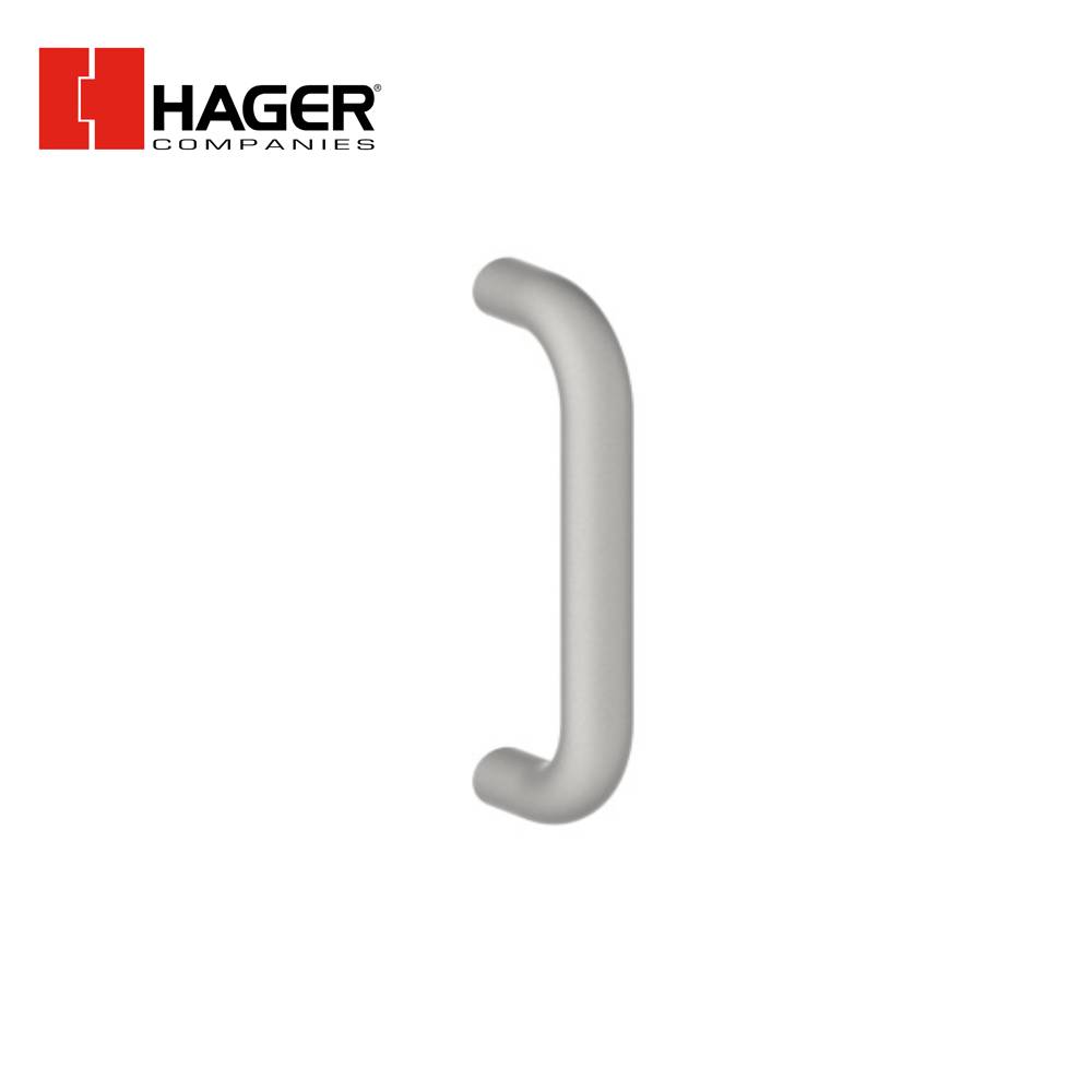 HAGER - 3G - Round Door Pull with 2-1/4 Projection - Satin Stainless S
