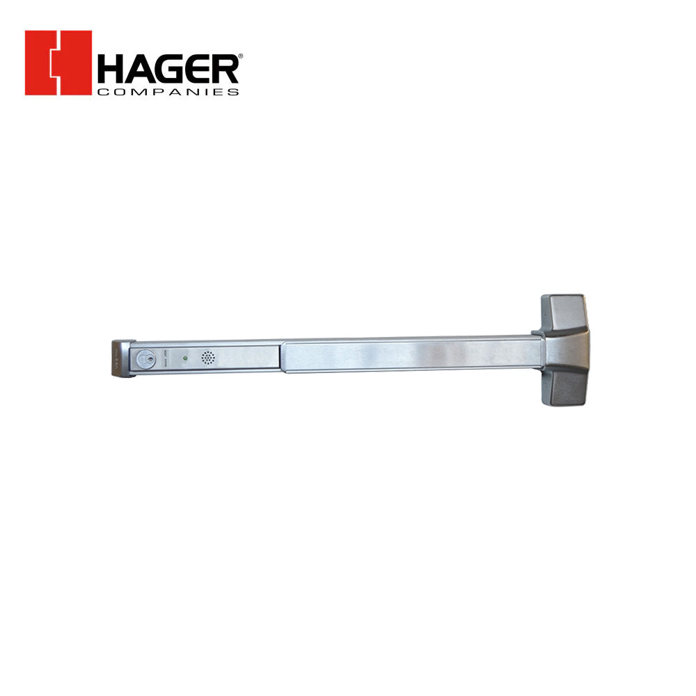 HAGER - 4501 - Mortise Exit Bar Wide Stile Pushpad and 36 Device Exit