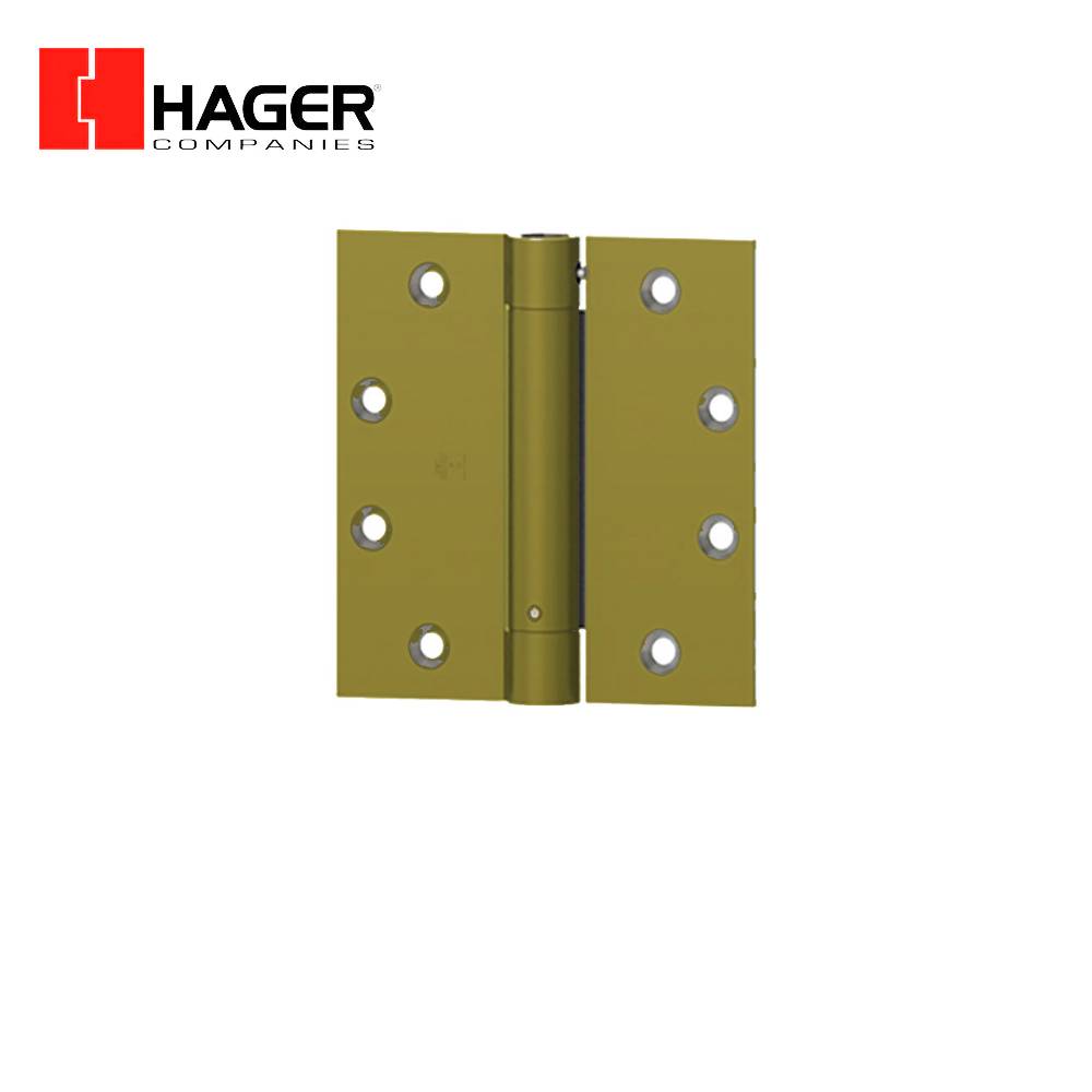 HAGER - EC1105 4.5X 4.5 US3 - Full Mortise Spring Hinge 4-1/2 by 4-1/2