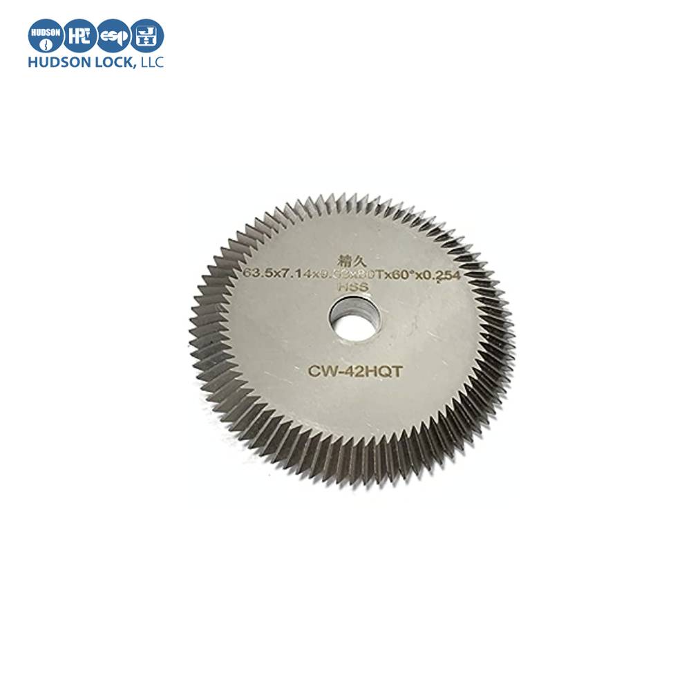 Hudson Lock CW-42HQT Tool Steel Cutter For 3344HQT / 6666HQT Key Machi