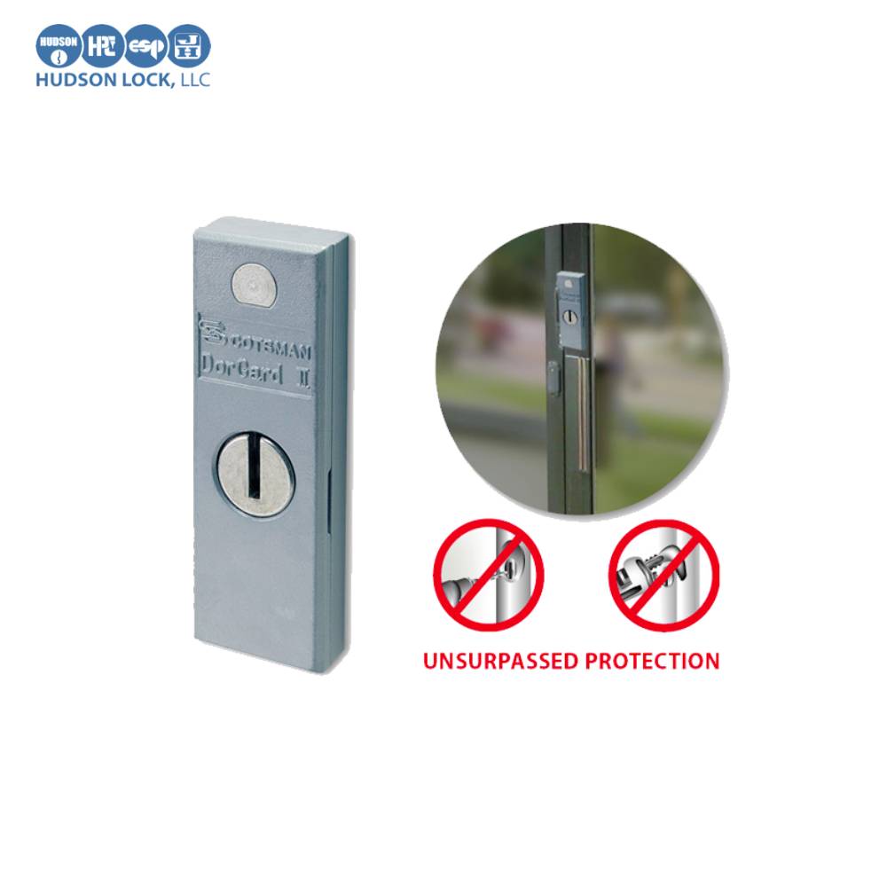 Hudson Lock DG2-AXS-10 1" (25.4mm) Standard Cylinder with Satin Stainl