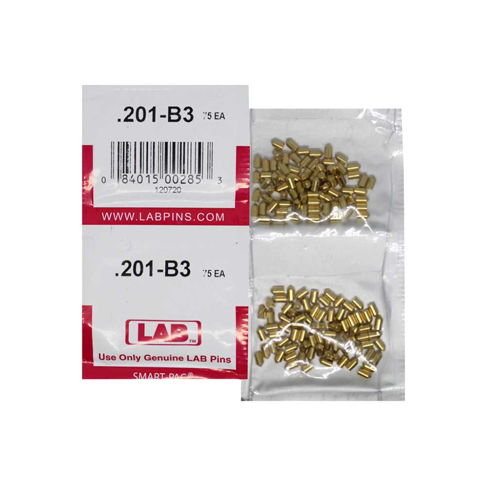 LAB - 201B - .201 Bottom Pin - .115 Diameter - Crown .003 Universal ...