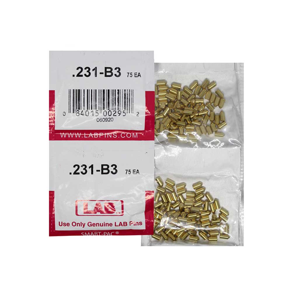 LAB - 231B - .231 Bottom Pin - .115 Diameter - Crown .003 Universal ...