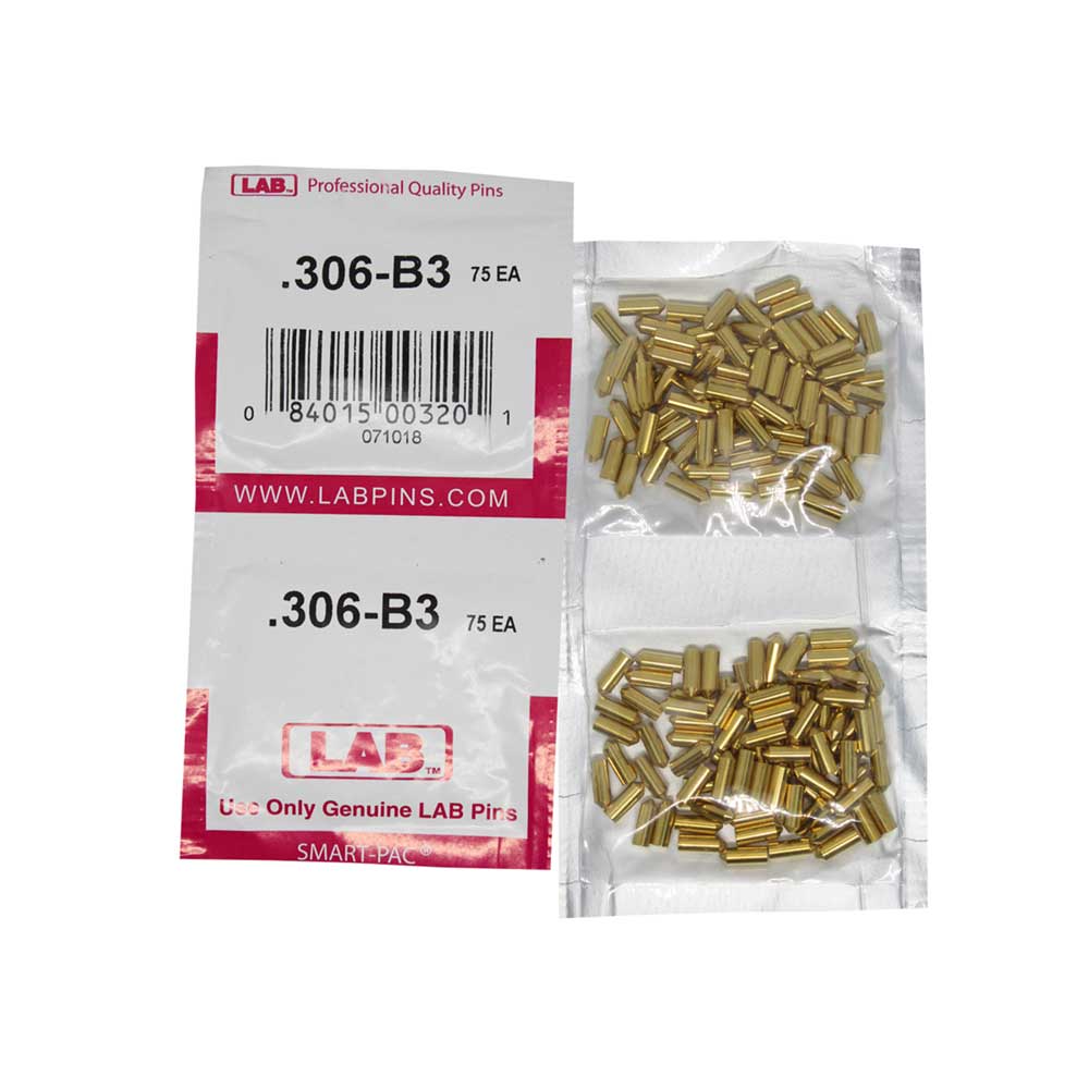 LAB - 306B - .306 Bottom Pin - .115 Diameter - Crown .003 Universal ...