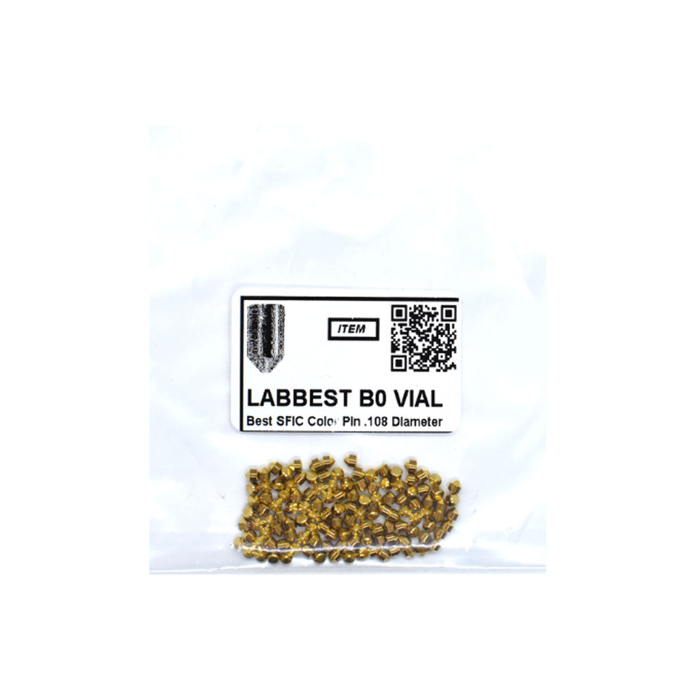 LAB - BEST-B0-VIAL - 0B Universal SFIC Bottom Pins - .110 Size - A2 Sy ...