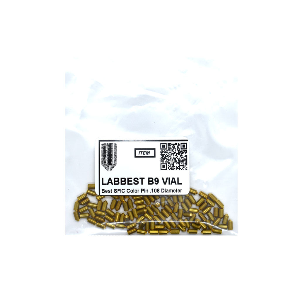 LAB - BEST-B9-VIAL - 9B Universal SFIC Bottom Pins - .222 Size - A2 Sy ...