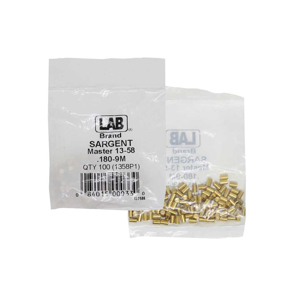 LAB - SAR13-0058 - Sargent 9 Master Pin - Size .180 - Polybag 100 Pins ...