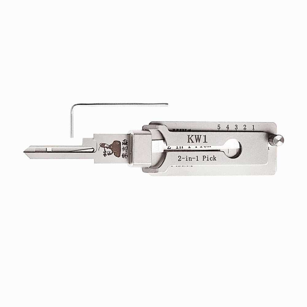 Original Lishi KW1 2-in-1 Tool for Kwikset keyway KW1 5 Pins Locks ...