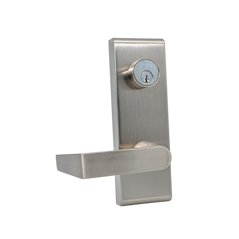 PDQ 6W - Storeroom Exit Device Trim - 6300/6400 Series - Wide Escutche ...