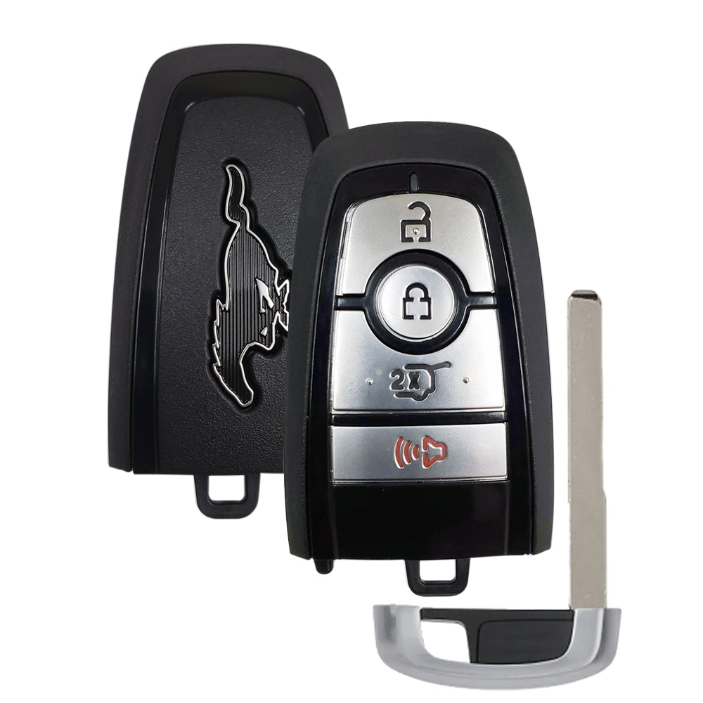 2021 Ford Mustang Mach-E Dark Pony Logo Smart Key 4B W/ Hatch Fob FCC ...