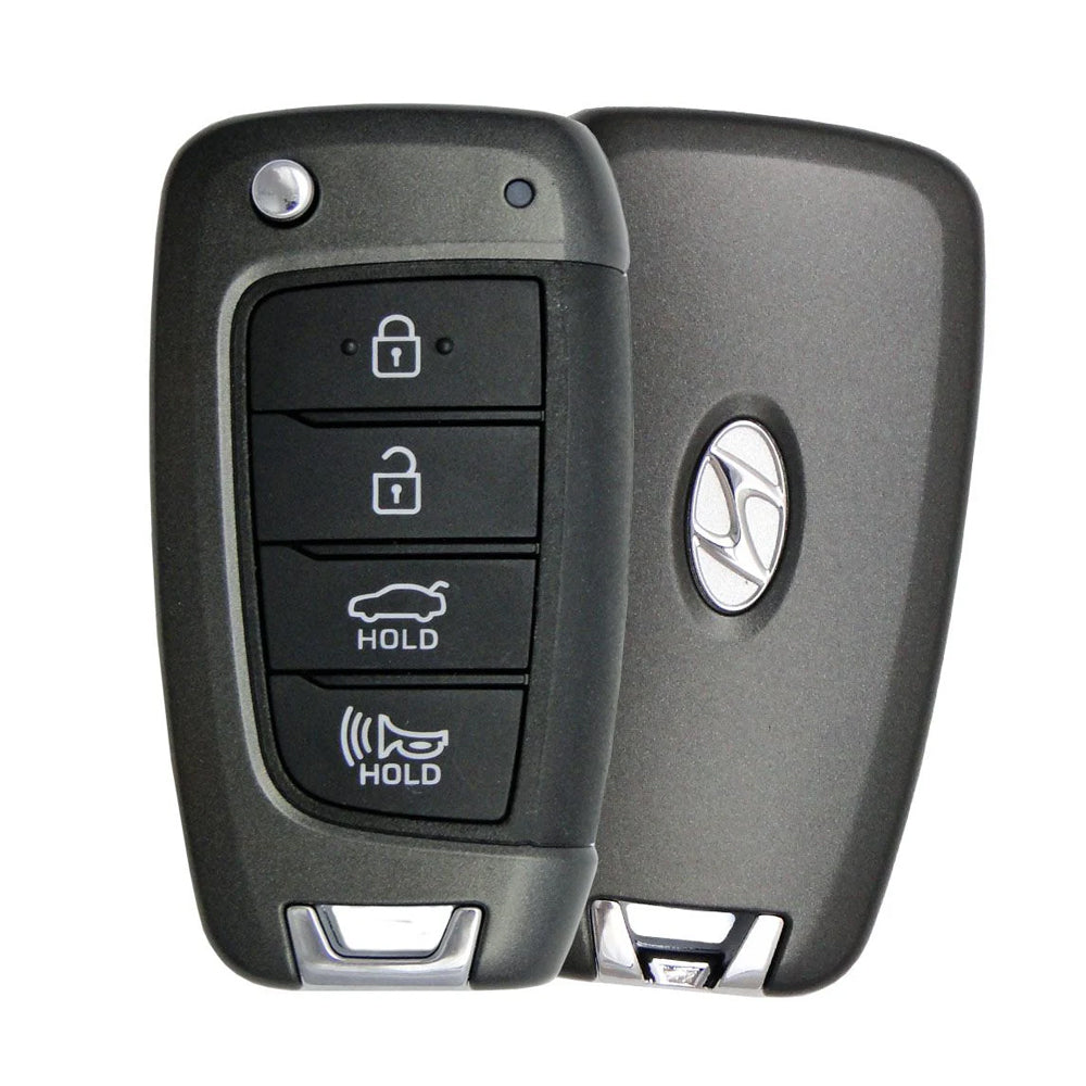 2021 Hyundai Elantra Flip Key Fob 4B W/ Trunk FCC# NYOMBEC4TX2004 - 95 ...