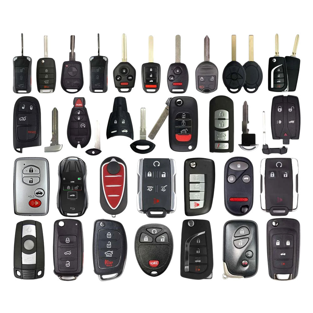 AKS KEYS Automotive Smart Remotes Starter Pack-8 with 90 Remotes ...