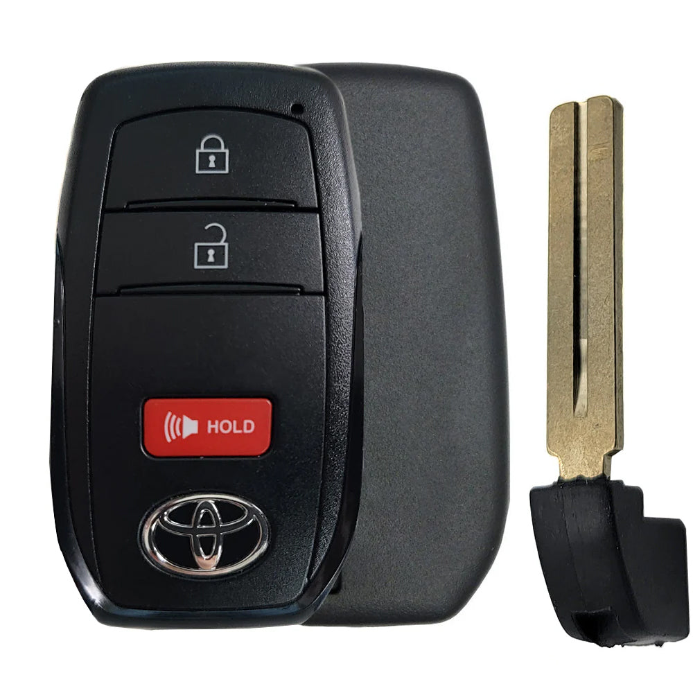 2022 - 2024 Toyota Corolla Cross Smart Key Fob 3 Buttons FCC# HYQ14FBW