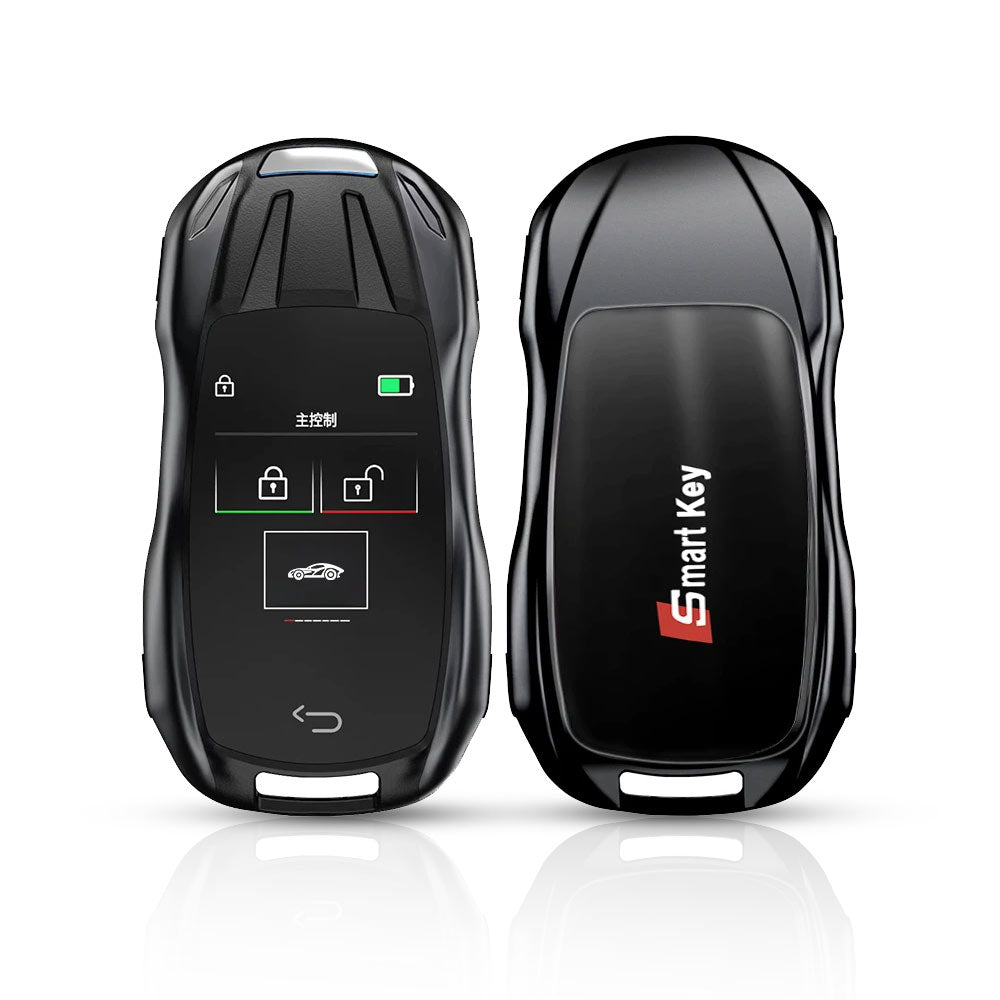 F828 Universal Modified Remote Smart Car Key LCD Screen Keyless Entry ...