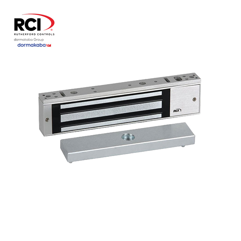 RCI 8371-28 - MiniMag Electromagnetic Lock for Single Door - 28 (Brush