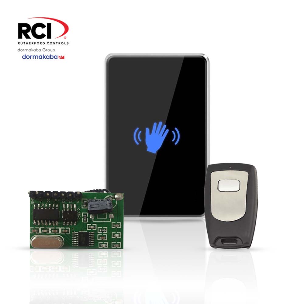 RCI 910TC-WRMWRB - Touchless Wave to Open Switch with Remote Module an