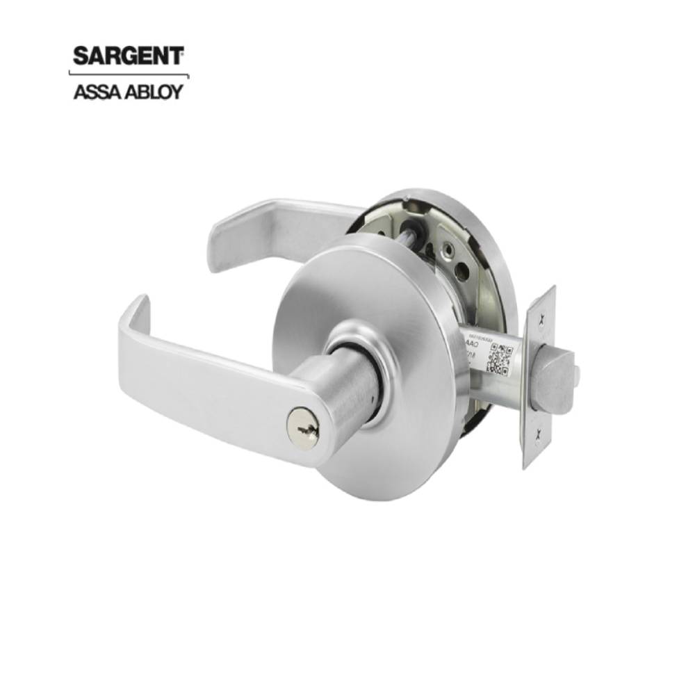 Sargent - 28-10G04 - Storeroom Cylindrical Lock with 2-3/4 Inch Backse