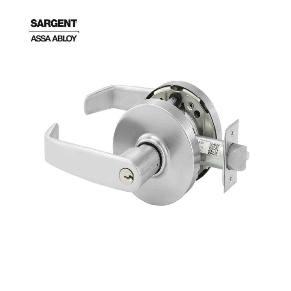 Sargent - 28-10G37 - Classroom Cylindrical Lock with 2-3/4 Inch Backse