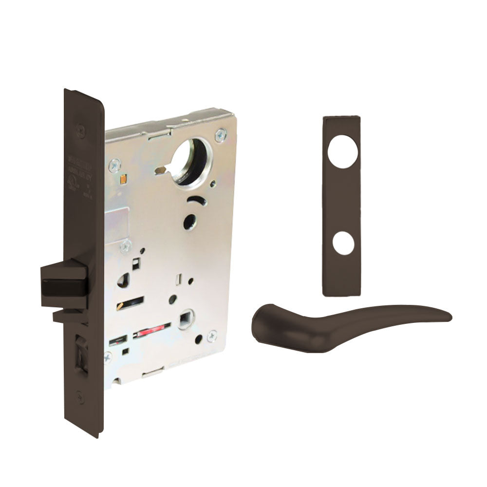 Sargent - 8204 - Storeroom Mortise Lock - Heavy Duty Less Cylinder - L ...