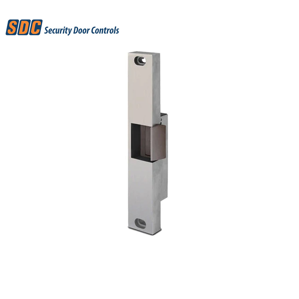 SDC - 30-4-24 - Rim Mount Electric Strike - 24VDC - Satin Stainless St
