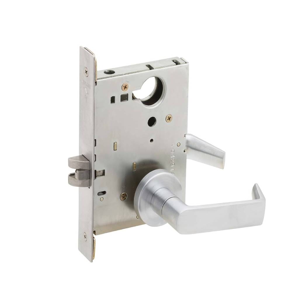 Schlage - L9010 - Passage Latch Mortise Lock - 06 Lever - A Rose - 626 ...