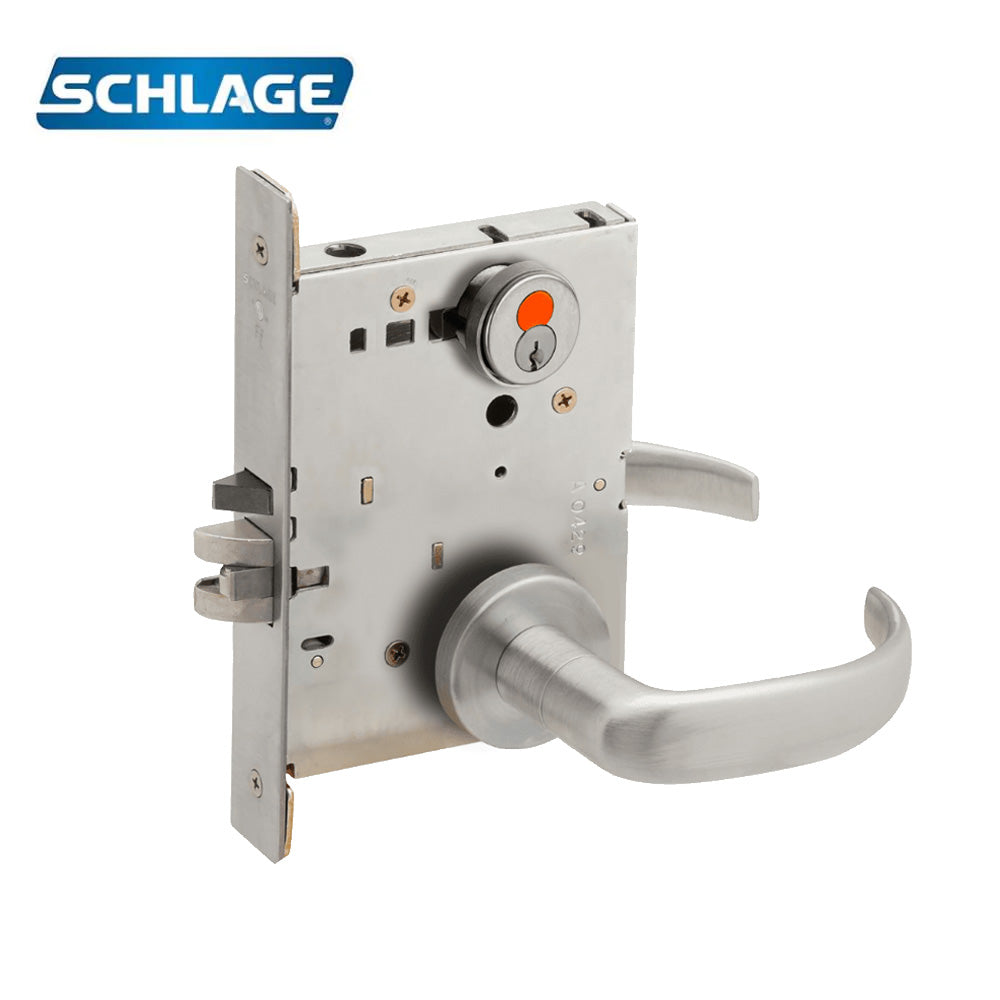 Schlage - L9050T - Entrance Office Mortise Lock - FSIC with Constructi