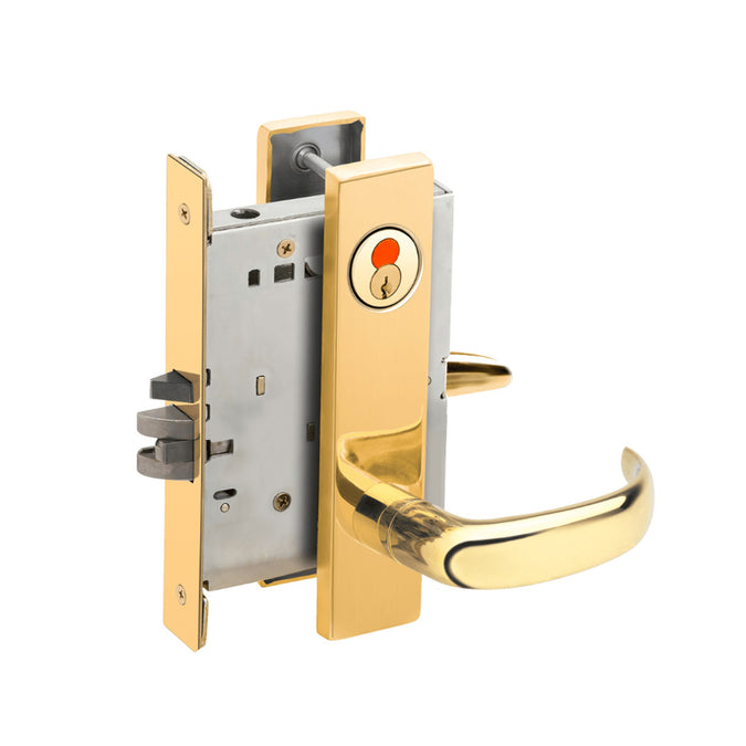 Schlage - L9080T - Storeroom Mortise Lock - FSIC with Construction Cor ...