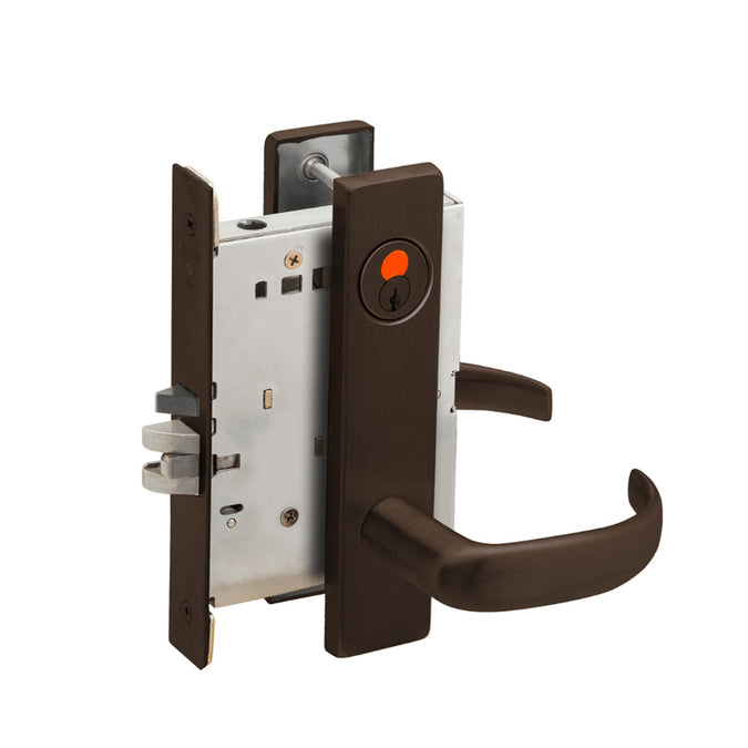 Schlage - L9080T - Storeroom Mortise Lock - FSIC with Construction Cor ...