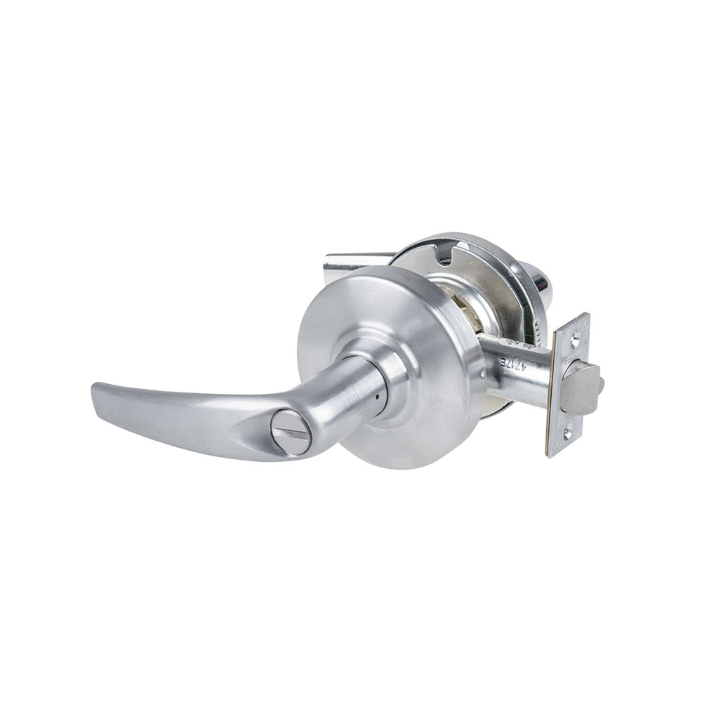 Schlage - ND44S - Hospital Privacy Lock with Cylindrical Non-Keyed Lev ...