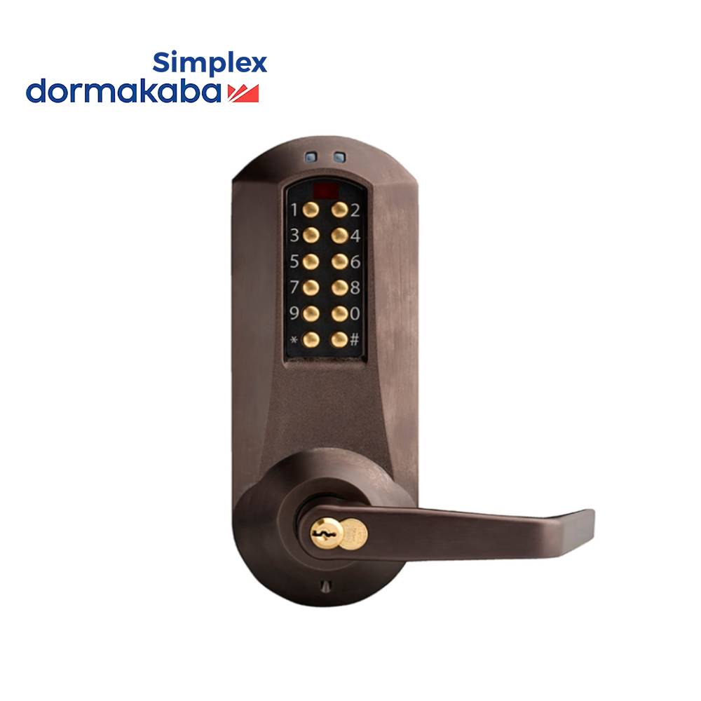 Simplex - E5066RWL - Mechanical Pushbutton E-Plex 5000 Mortise Lock