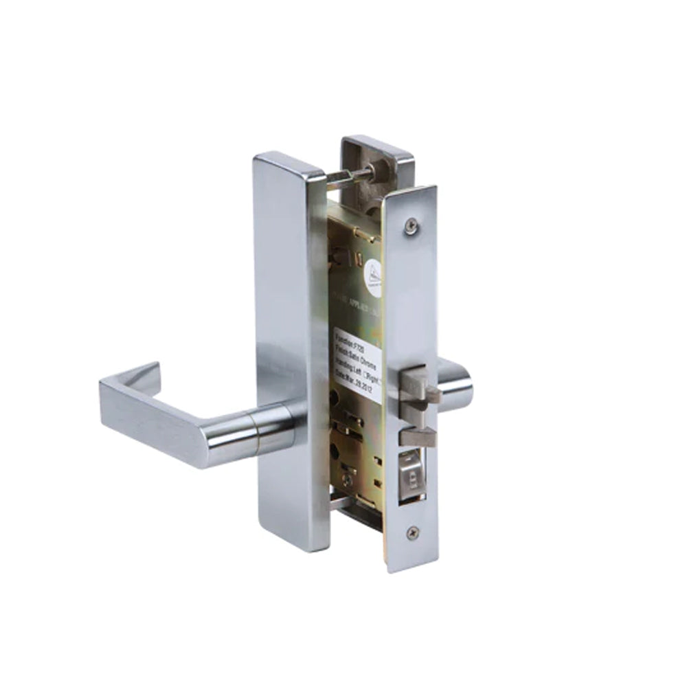 TELL ML137501 Heavy Duty Mortise Lock - Satin Chrome (US26D) - 2-3/4 B ...