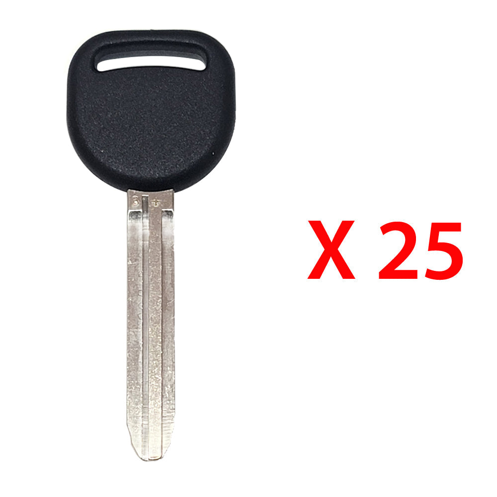 2010-2019 Toyota Scion Transponder Key Blank G Chip TOY44G-PT -25 Pack ...