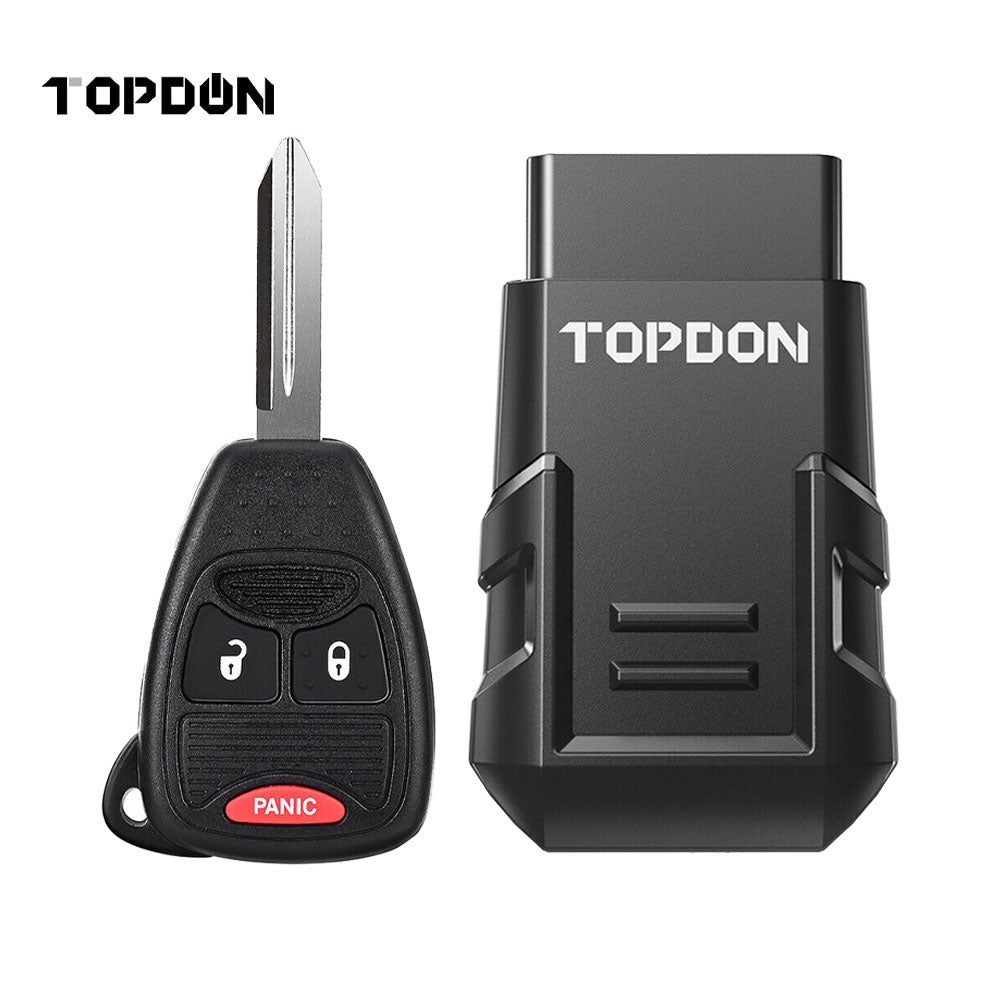 TOPDON TOP KEY - FCA Key Matching Tool - Compatible with Chrysler, Dod