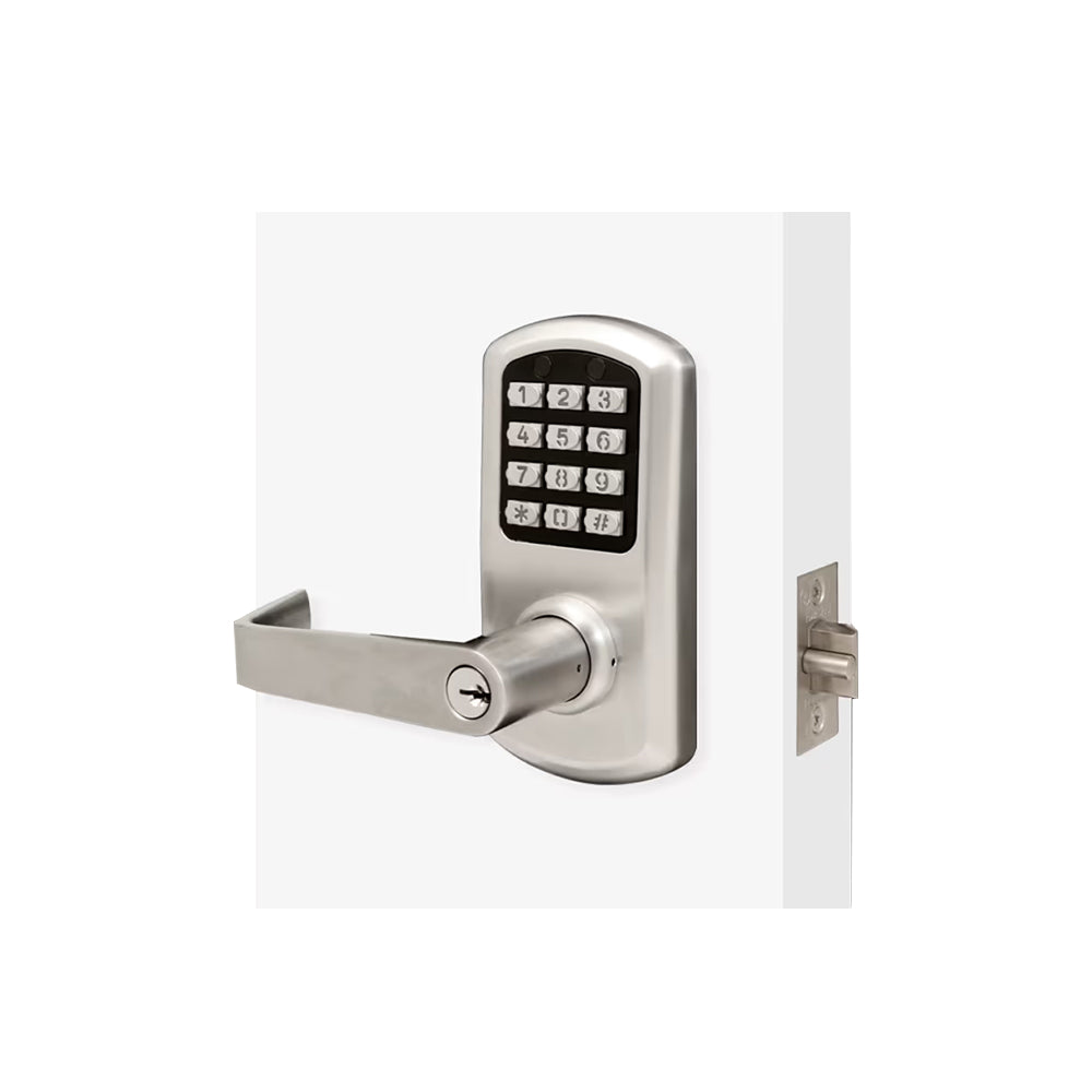 TownSteel - e-Elite - 2000 Series Electronic Cylindrical Lock with Key ...