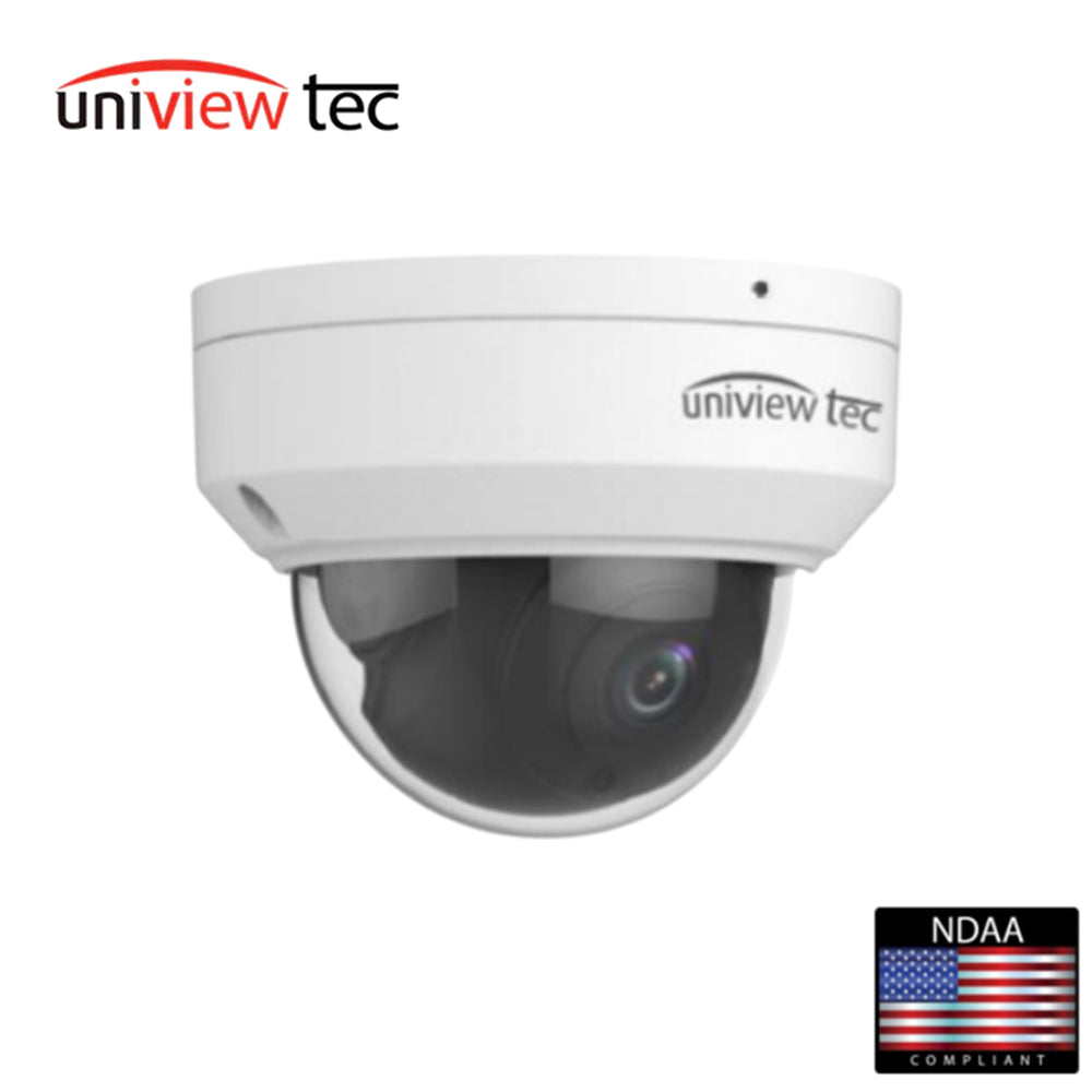 Uniview Tec IPV4ES28X 4MP Vandal Dome IP Camera with True Day/Night, W – Locksmith Keyless