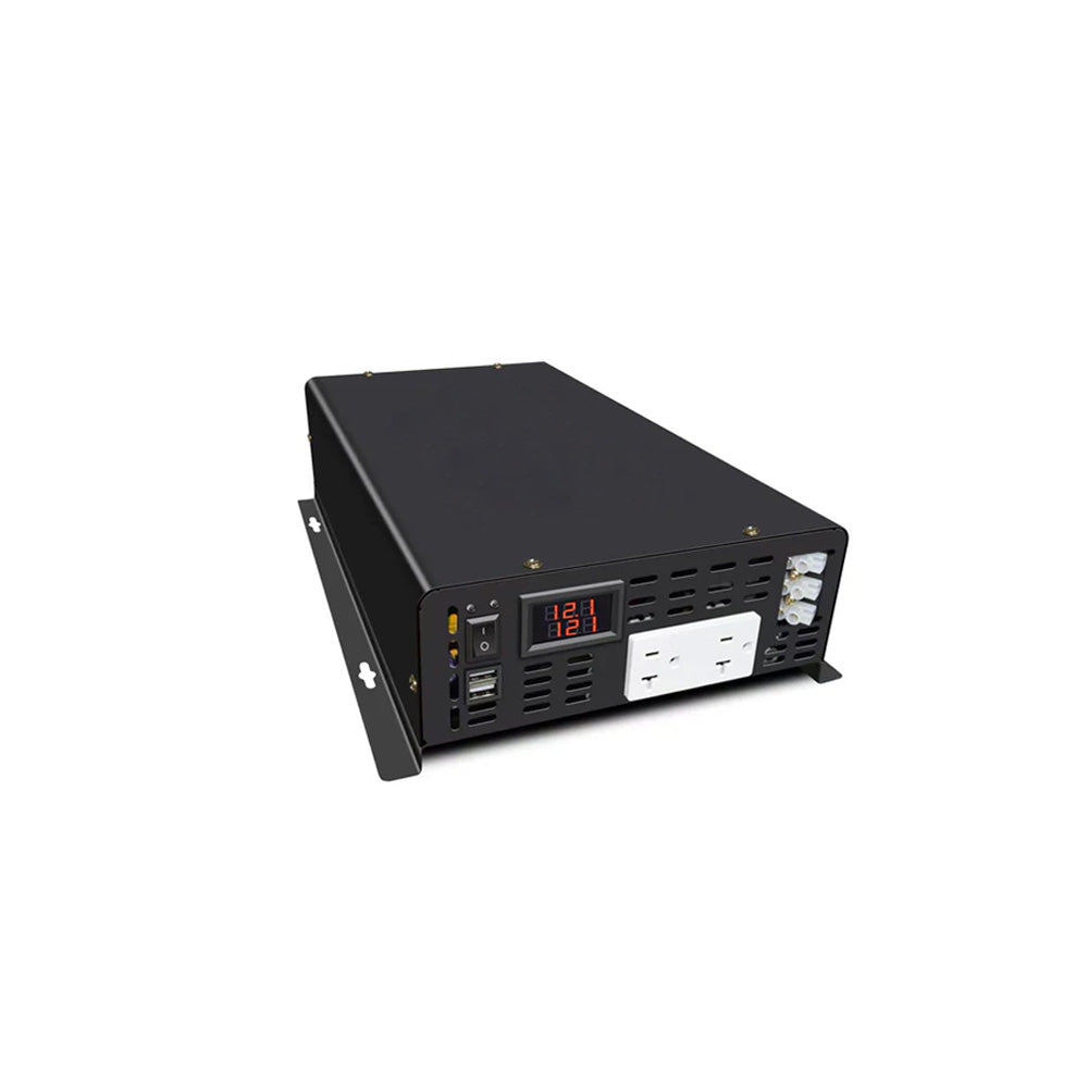 RBU5 - 2500W Power Inverter 12VDC, 24VDC and 48VDC to 120VAC Pure Sine ...