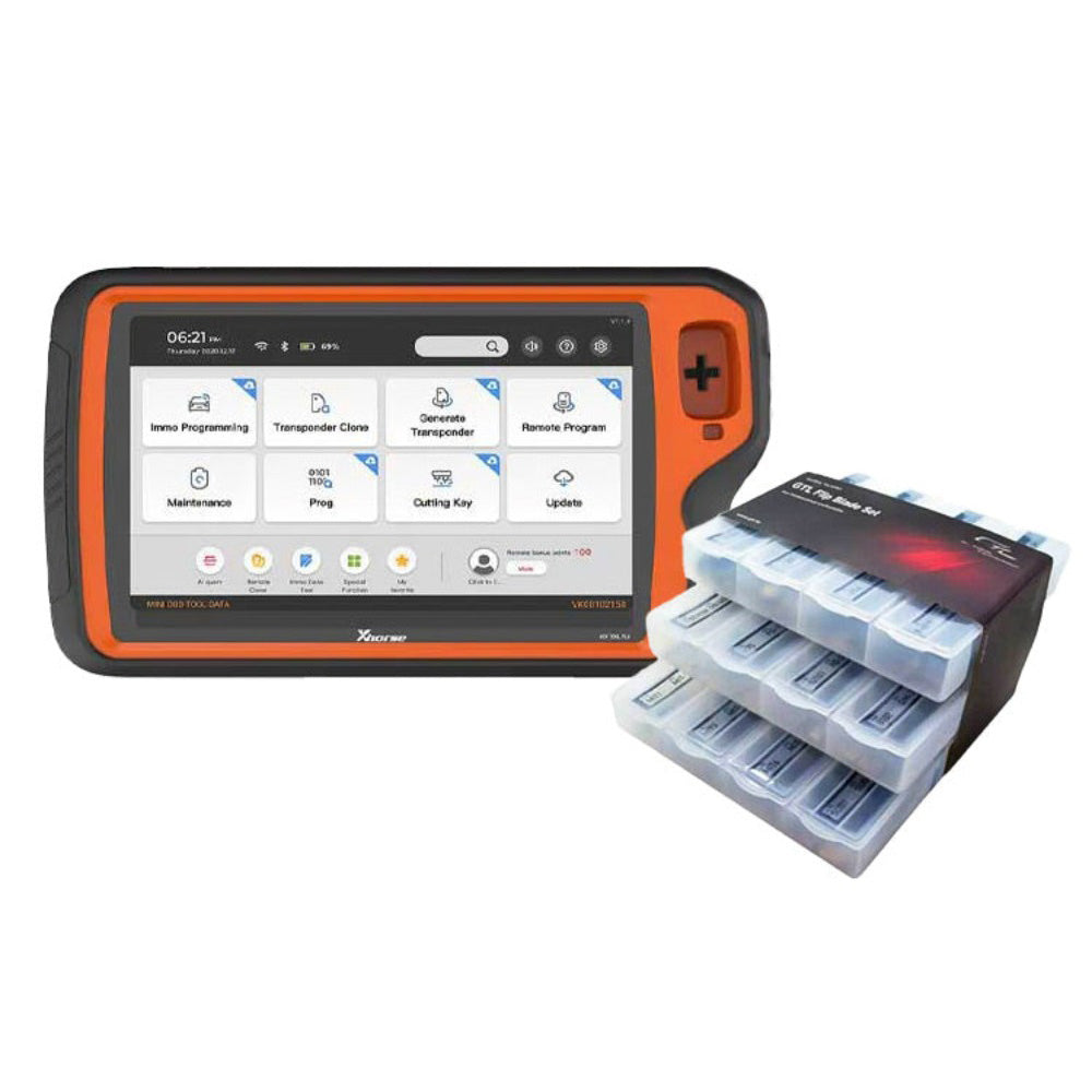 Xhorse VVDI Key Tool Plus PAD with 240pcs Flip Key Blades Set ...