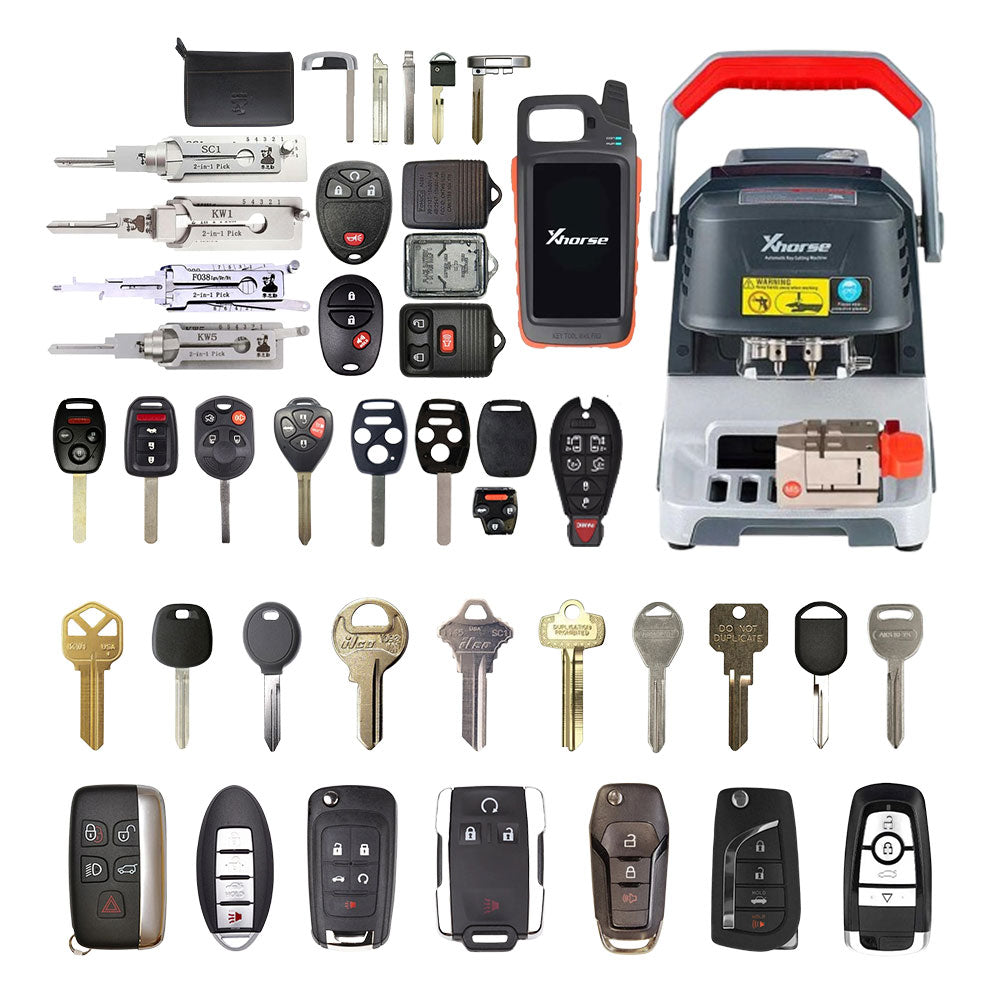 Complete Starter Pack Bundle with Xhorse XP-005 Key Cutting Machine ...