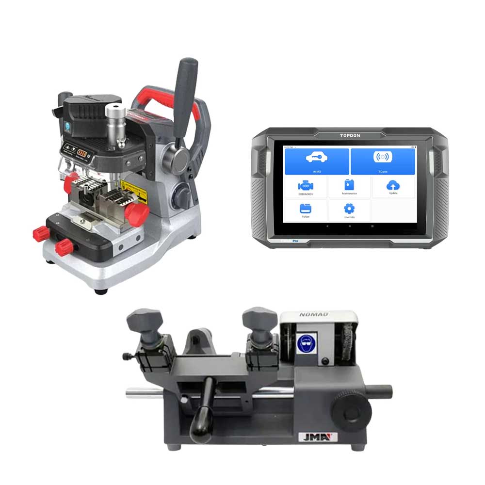 TOPDON T-Ninja Pro Key Programmer with Condor Dolphin XP-007 and JMA N