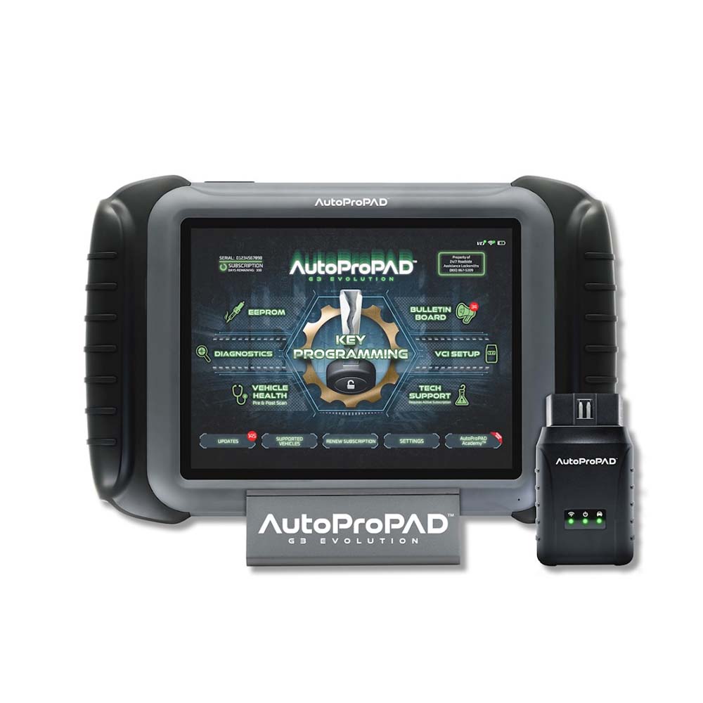 XTOOL - AutoProPAD G3 Evolution Key Programmer – Locksmith Keyless