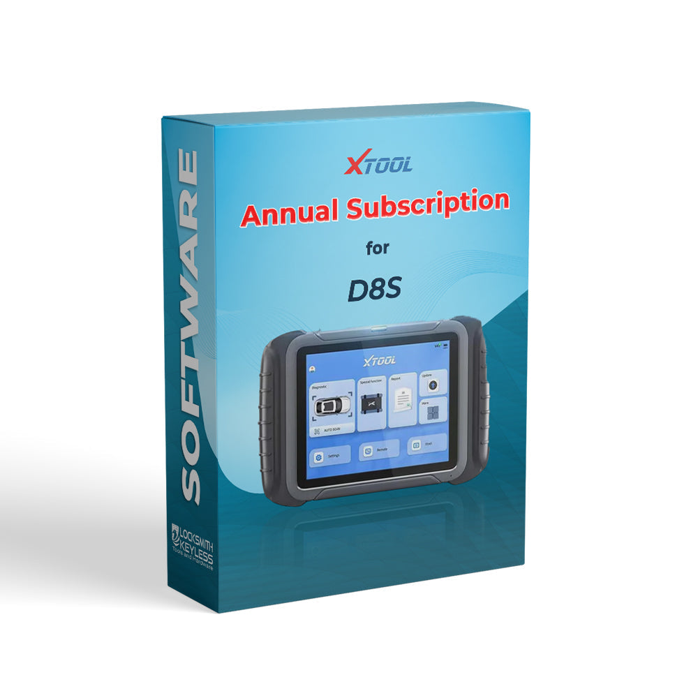XTOOL 1 Year Subscription for D8S Automotive Diagnostic Scan Tool ...