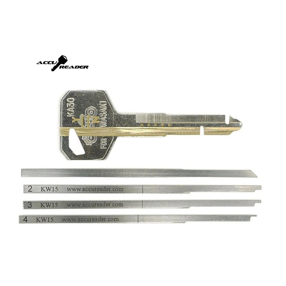 Accureader for Kawasaki KW15 Keyway – Locksmith Keyless